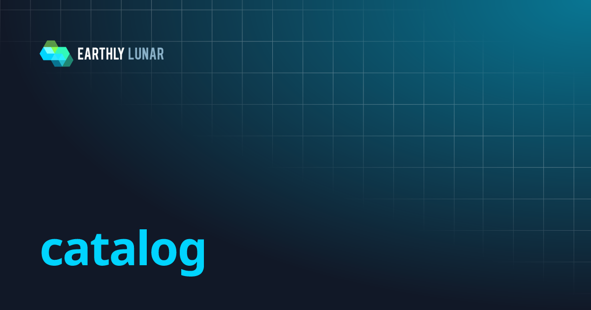 catalog | Earthly Lunar